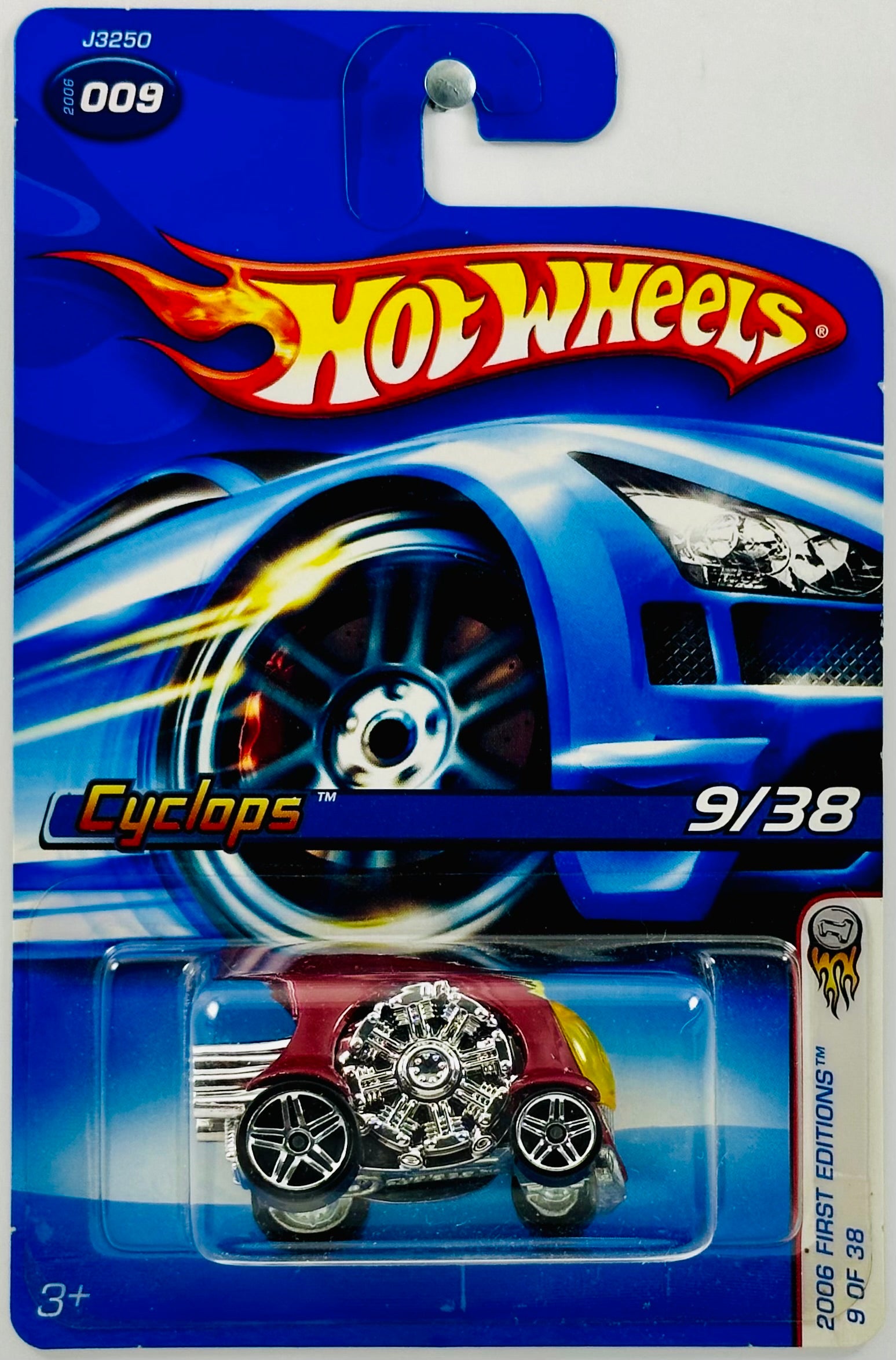 Hot Wheels 2006 - Collector # 009/223 - First Editions 09/38 - Cyclops – KMJ Diecast II