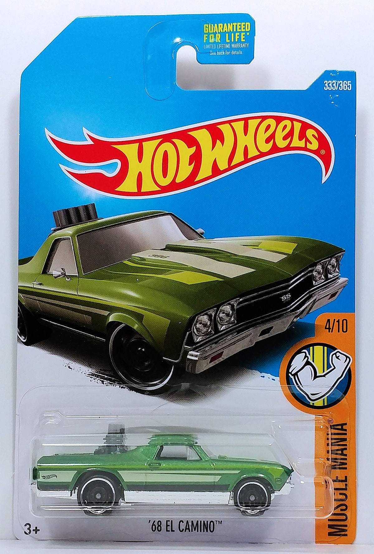 Hot Wheels 2017 - Collector # 333/365 - Muscle Mania 4/10 - '68 El Cam – KMJ Diecast II