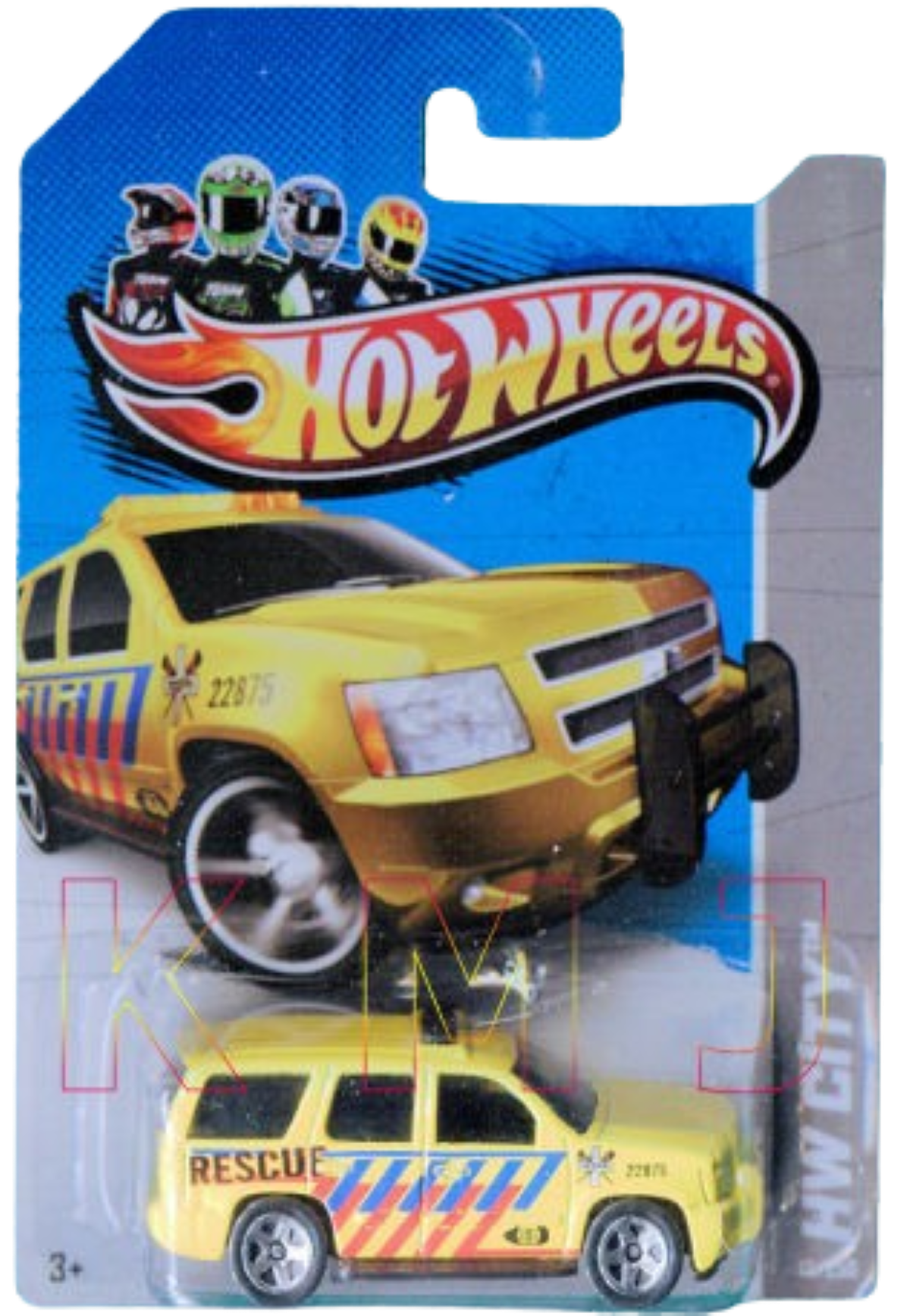 Hot Wheels 2013 - Collector # 013/250 - HW City / HW Rescue - '07 Chev – KMJ Diecast II