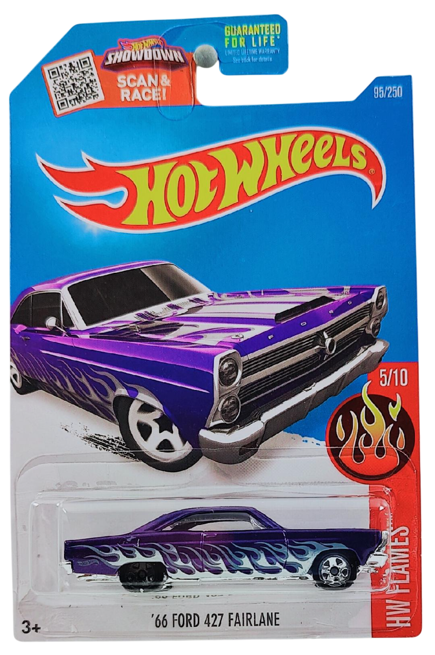 Hot Wheels 2016 - Collector # 095/250 - HW Flames 5/10 - '66 Ford 427 ...