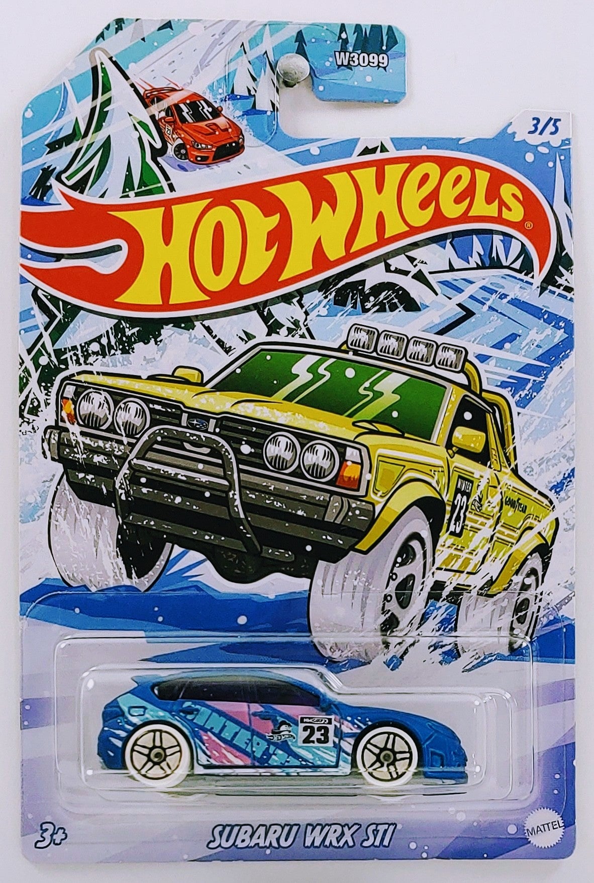 Hot Wheels 2023 - Holiday Hot Rods / Winter Series 3/5 - Subaru WRX ST ...