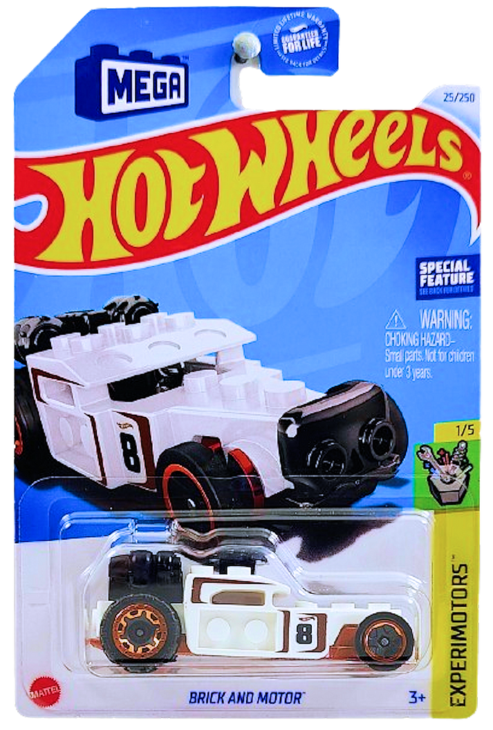 Hot Wheels 2024 - Collector # 025/250 - Experimotors 1/5 - Brick and M ...
