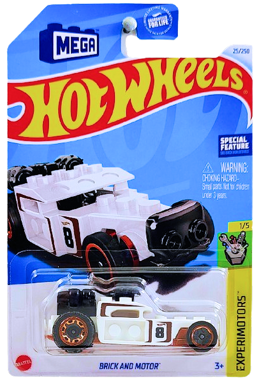 Hot Wheels 2024 - Collector # 025/250 - Experimotors 1/5 - Brick and M ...