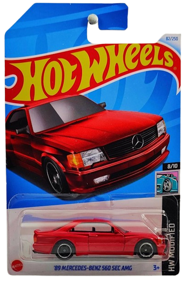 Hot Wheels 2024 - Collector # 082/250 - HW Modified 8/10 - '89 Mercede ...