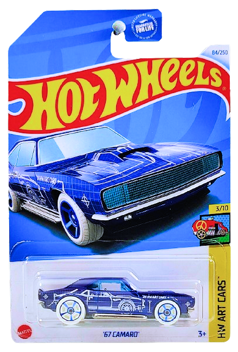 Hot Wheels 2024 - Collector # 084/250 - HW Art Cars 3/10 - '67 Camaro ...
