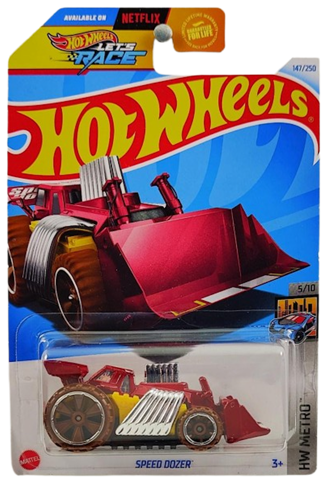 Hot Wheels 2024 - Collector # 147/250 - HW Metro 5/10 - Speed Dozer ...