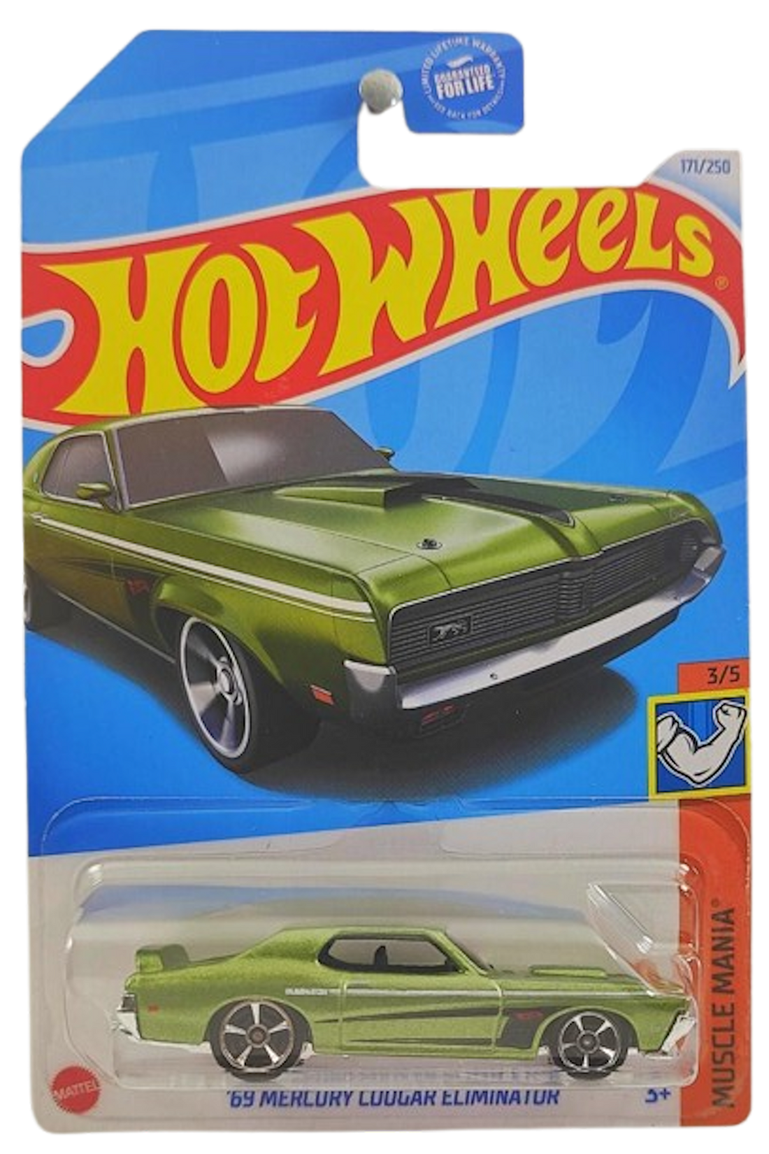 Hot Wheels 2024 - Collector # 171/250 - Muscle Mania 3/5 - '69 Mercury ...