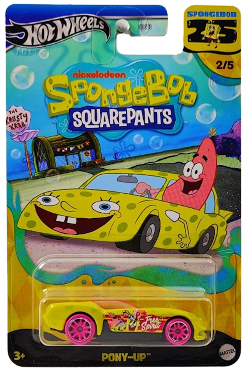 Hot Wheels 2024 - Spongebob 25th Anniversary / Nickelodeon Spongebob S ...
