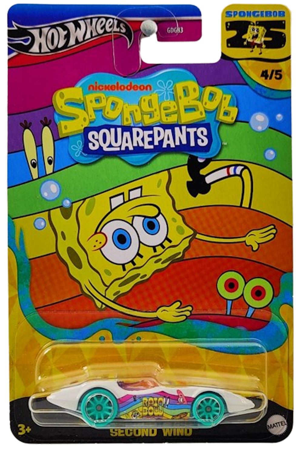 Hot Wheels 2024 - Spongebob 25th Anniversary / Nickelodeon Spongebob S ...