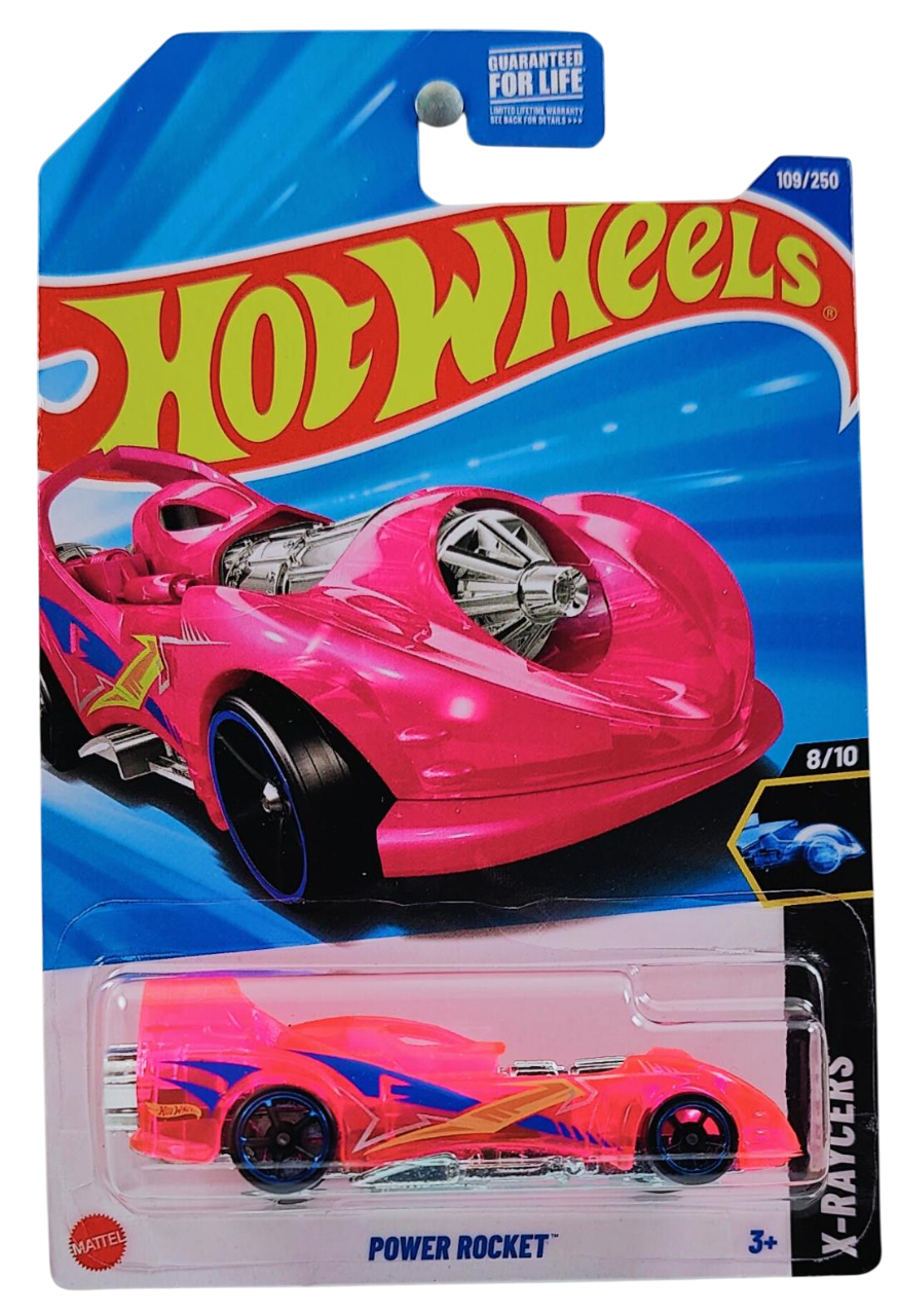 Hot Wheels 2025 - Collector # 109/250 - X-Raycers 8/10 - Power Rocket ...