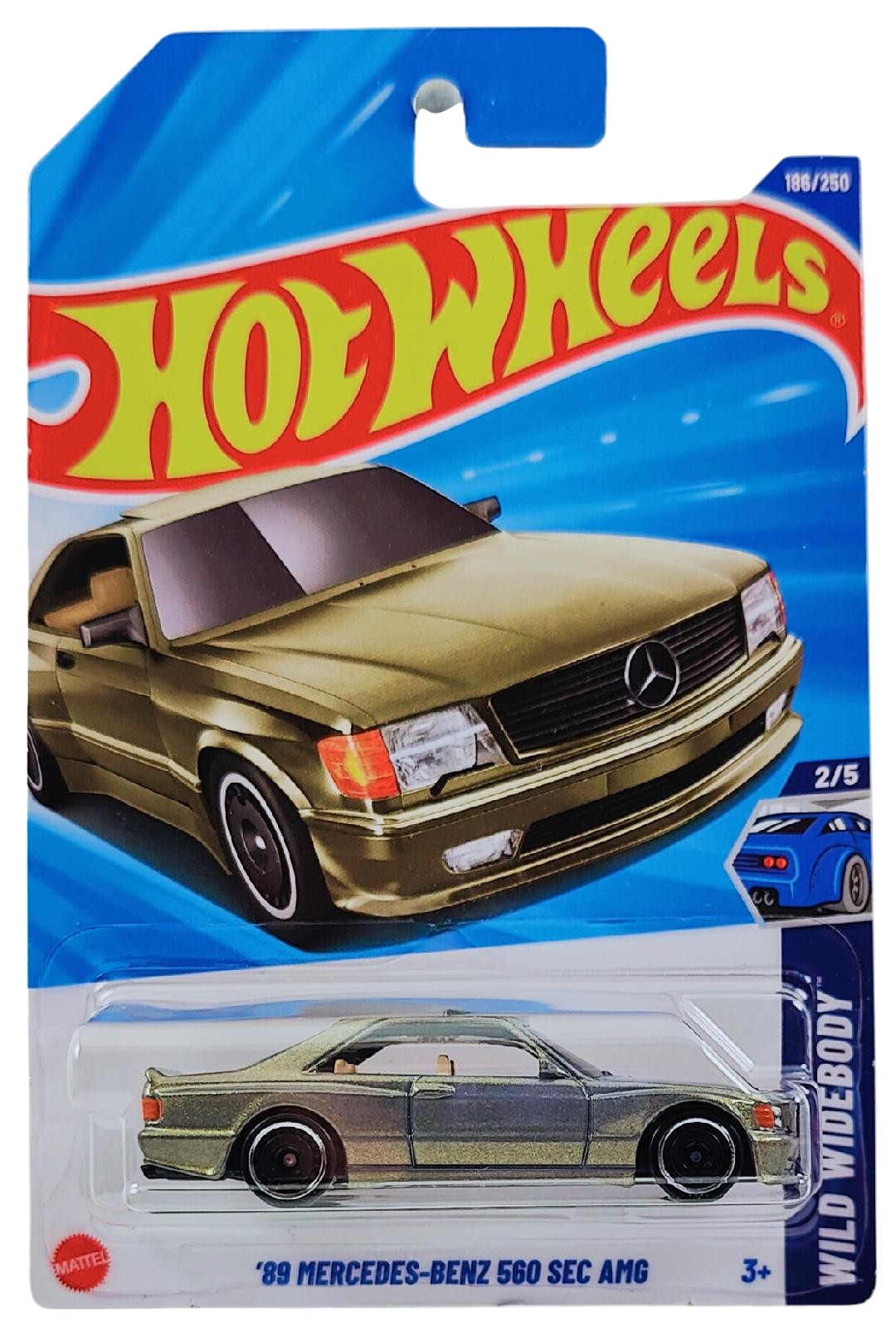 Hot Wheels 2025 - Collector # 186/250 - Wild Widebody 2/5 - '89 Merced ...