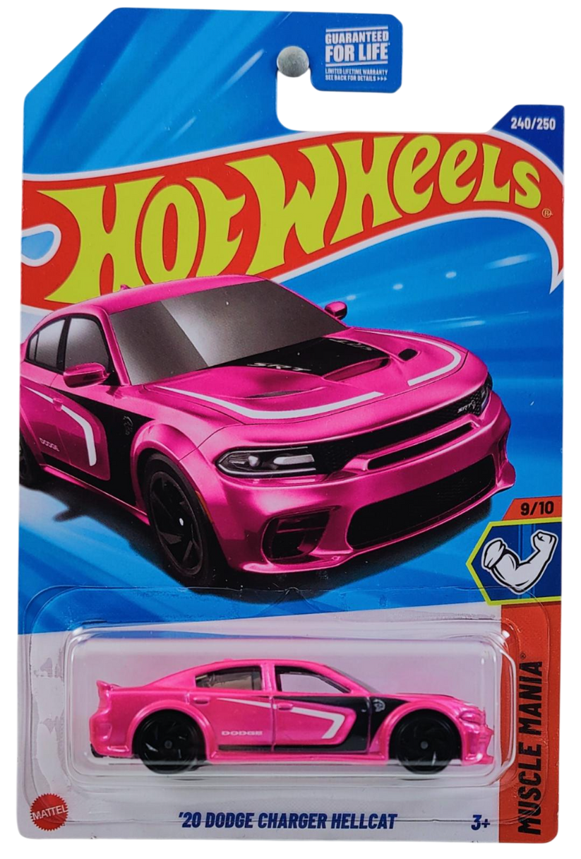 Hot Wheels 2025 - Collector # 240/250 - Muscle Mania 9/10 - '20 Dodge ...