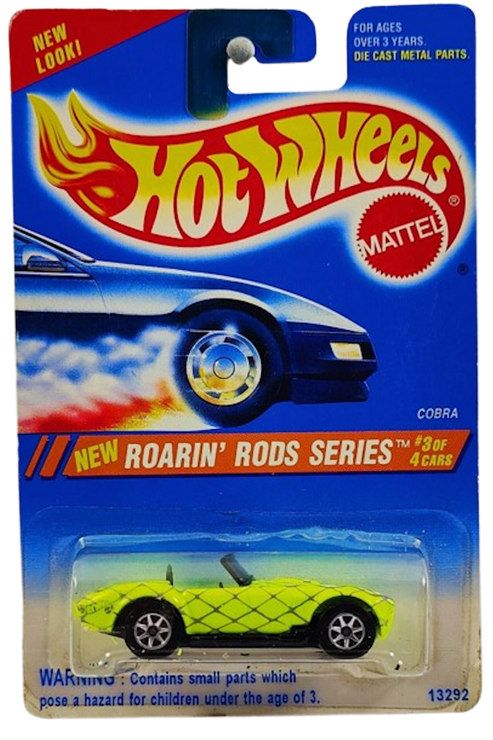 Hot Wheels 1995 - Collector # 305 - Roarin' Rods Series 3/4 - Cobra ...