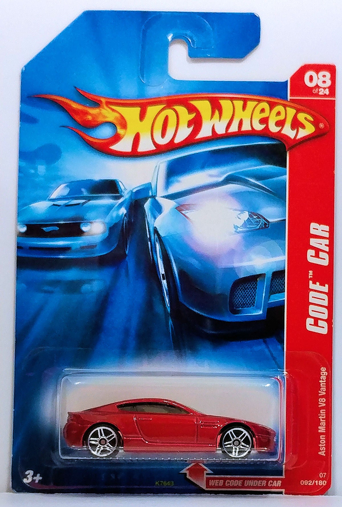 Hot Wheels 2007 - Collector # 092/180 - Code Car 08/24 - Aston Martin ...
