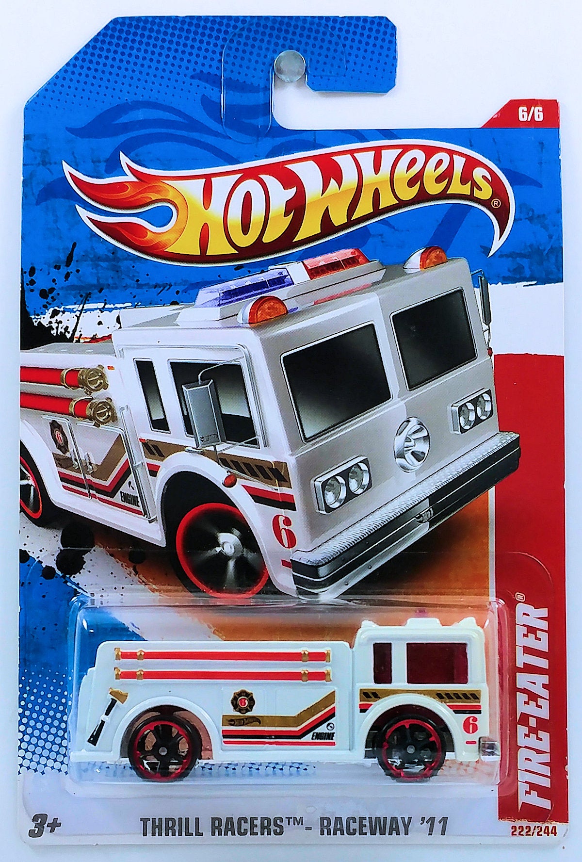 Hot Wheels 2011 - Collector # 222/244 - Thrill Racers 6/6 - Fire-Eater ...
