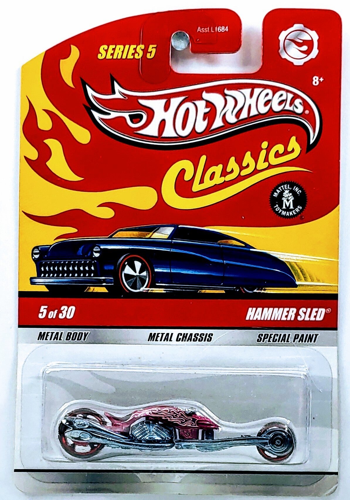 Hot Wheels 2009 - Classics Series 5 # 05/30 - Hammer Sled - Spectrafla ...