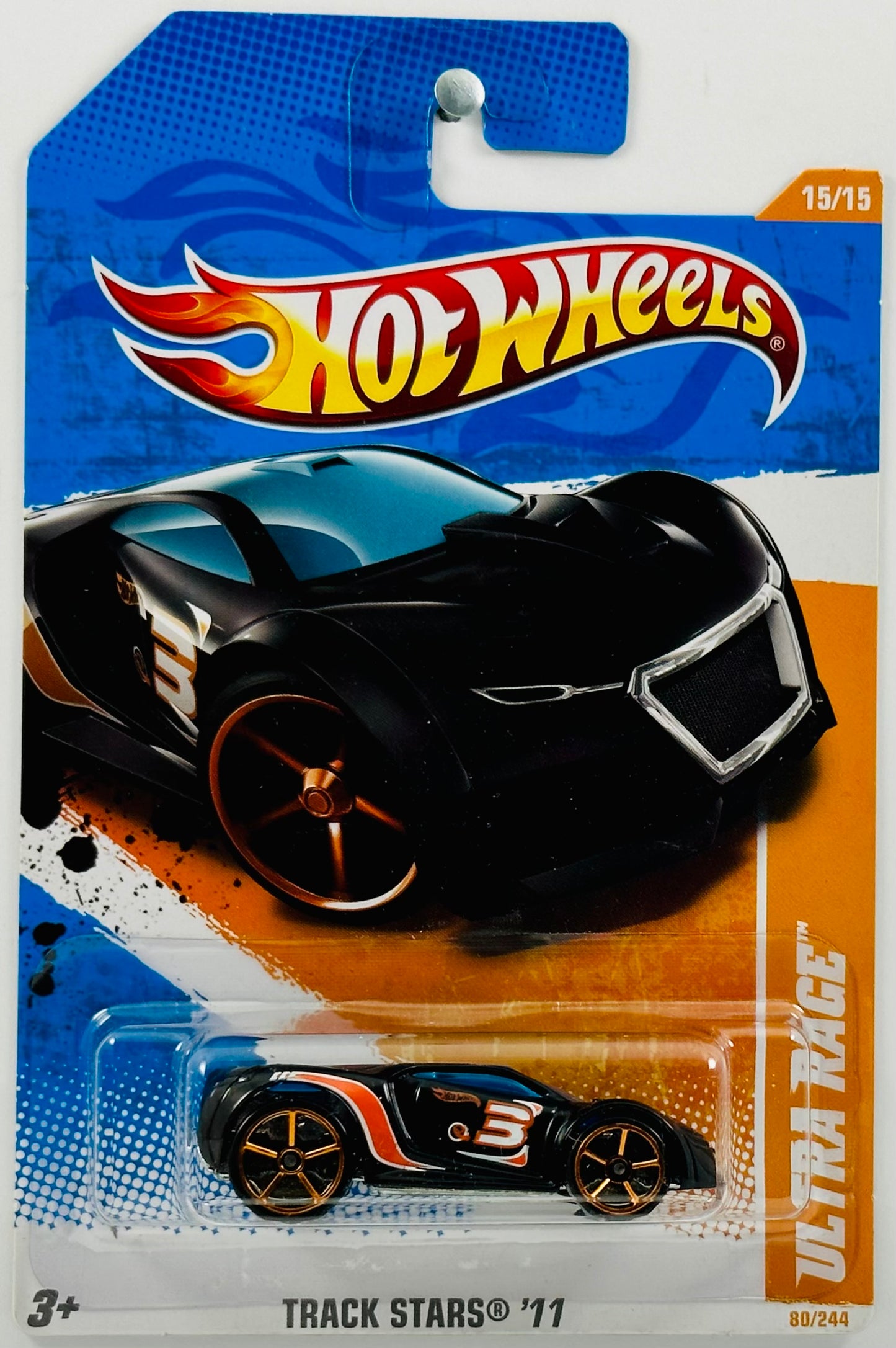 Hot Wheels 2011 - Collector # 080/244 - Track Stars 15/15 - Ultra Rage ...