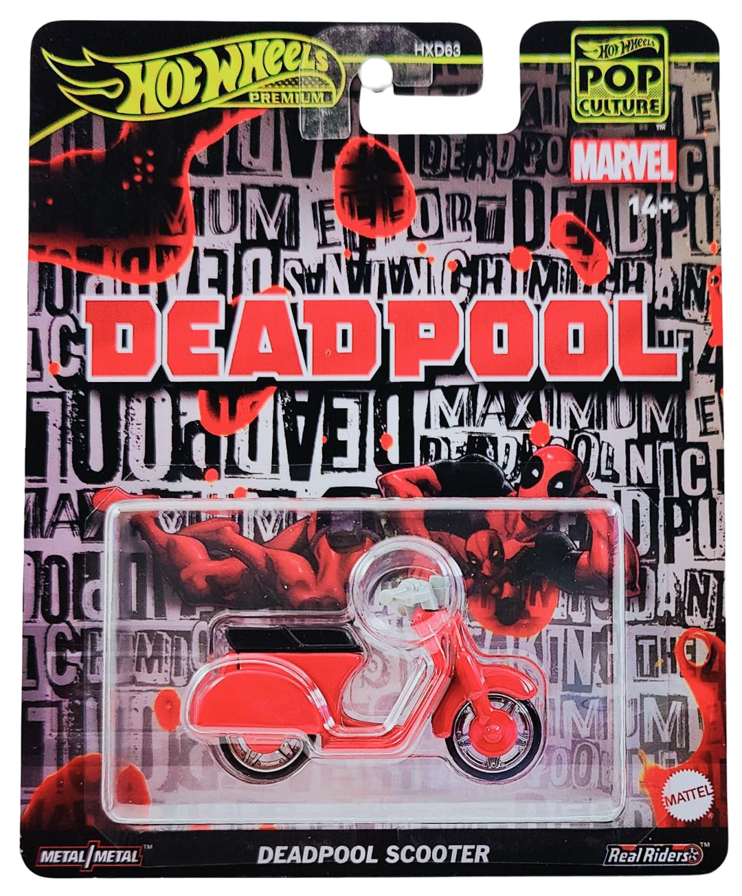 Hot Wheels 2025 - Premium / Pop Culture / Marvel / Deadpool - Deadpool ...
