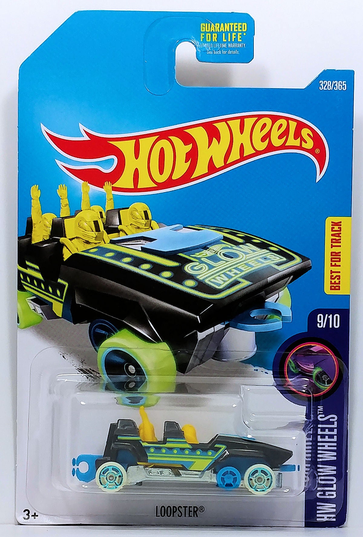 Hot Wheels 2017 - Collector # 328/365 - HW Glow Wheels 9/10 - Loopster ...