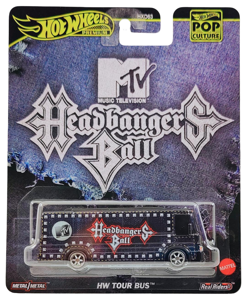Hot Wheels 2025 - Premium / Pop Culture / MTV Headbangers Ball- HW Tou ...