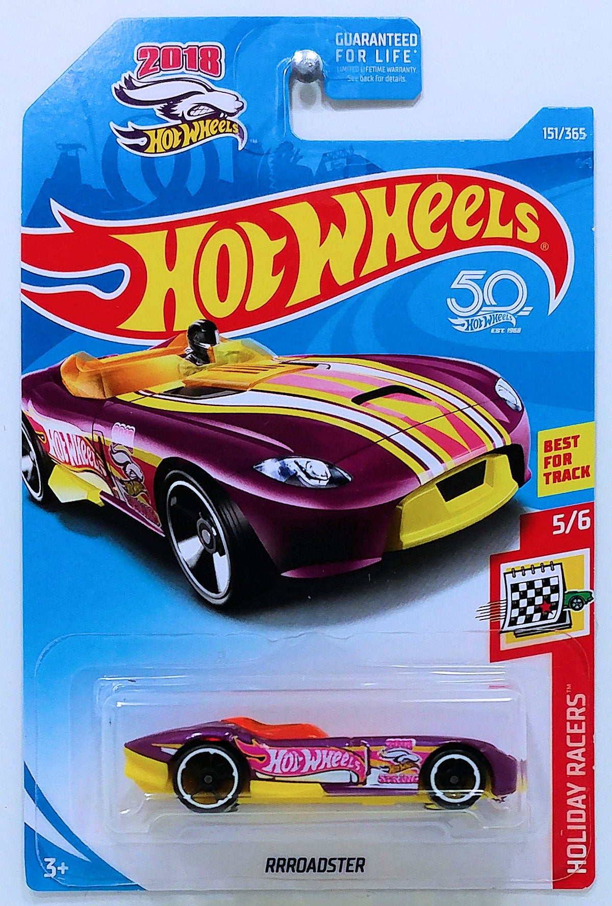 Hot Wheels 2018 - Collector # 151/365 - Holiday Racers 5/6 - RRRoadste ...