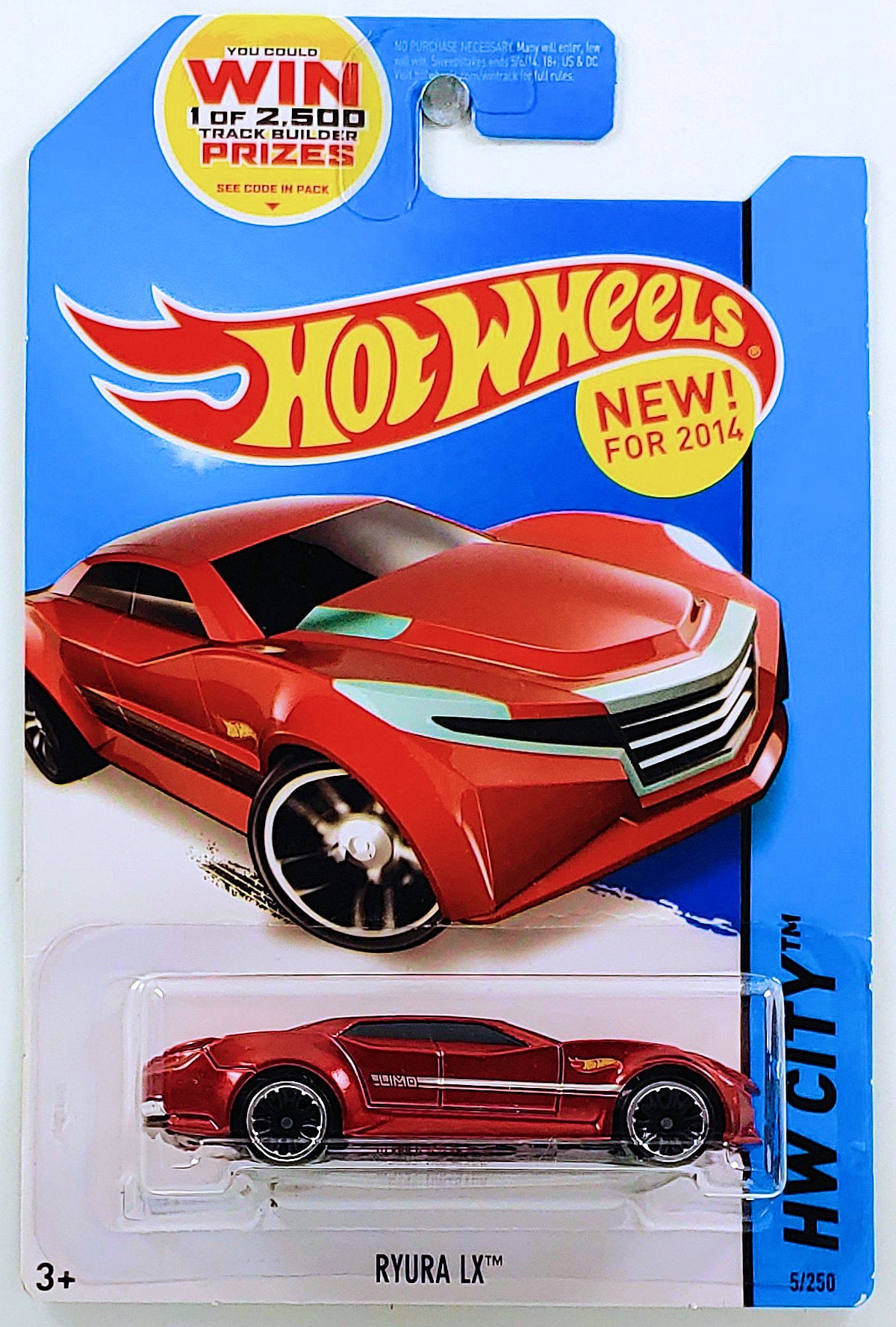 Hot Wheels 2014 - Collector # 005/250 - HW City / HW City Works - Ryur – KMJ Diecast II