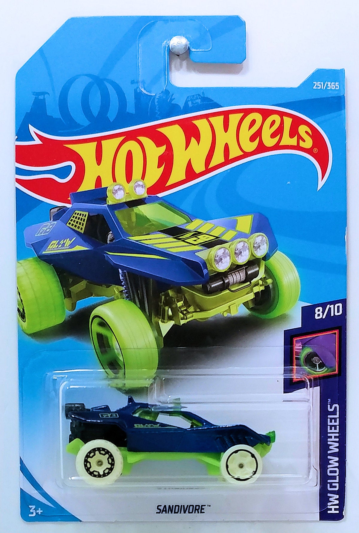 Hot Wheels 2018 - Collector # 251/365 - HW Glow Wheels 8/10 - New Mode ...