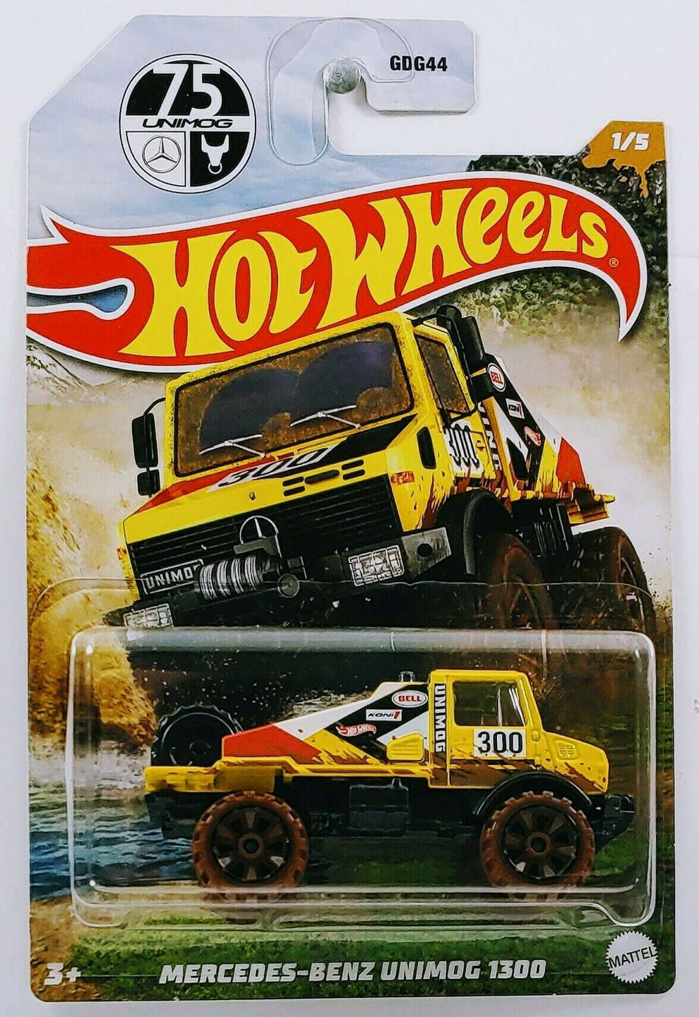 Hot Wheels 2022 - Mud Runners 1/5 - Mercedes-Benz Unimog 1300 – KMJ ...