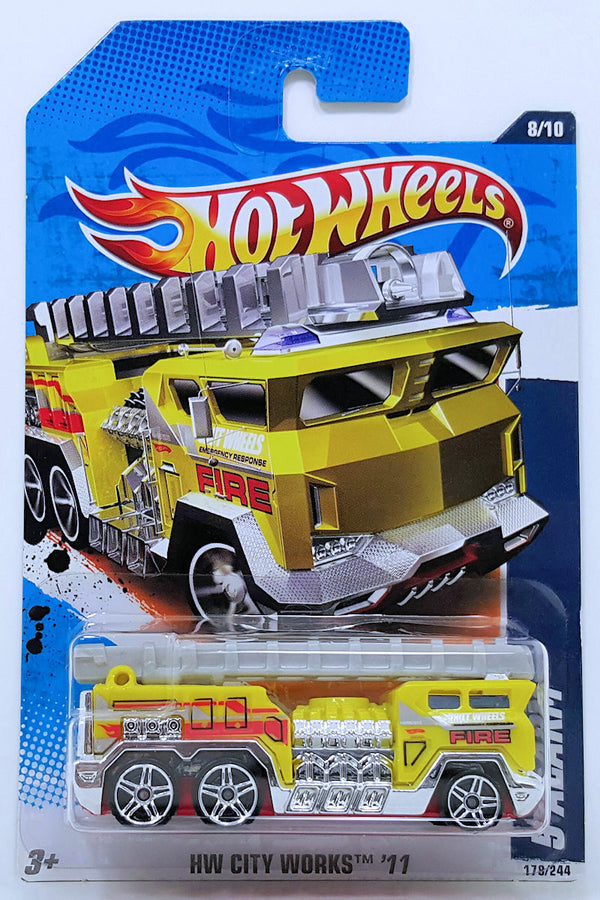 Hot Wheels 2011 - Collector # 178/244 - 5 Alarm (Fire Truck) – KMJ ...