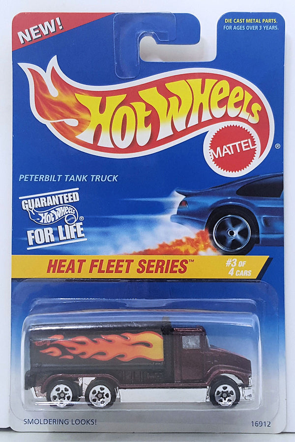 Hot Wheels 1997 - Collector # 539 - Heat Fleet Series 3/4 - Peterbilt ...