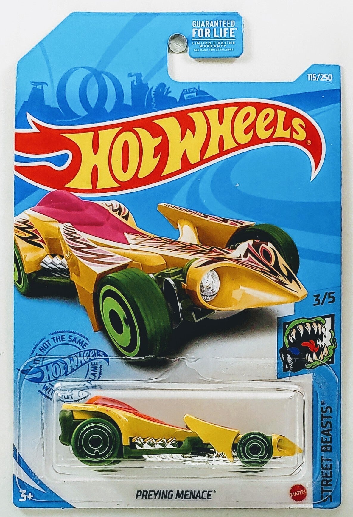Hot Wheels 2021 - Collector # 115/250 - Street Beasts 3/5 - Preying Me ...
